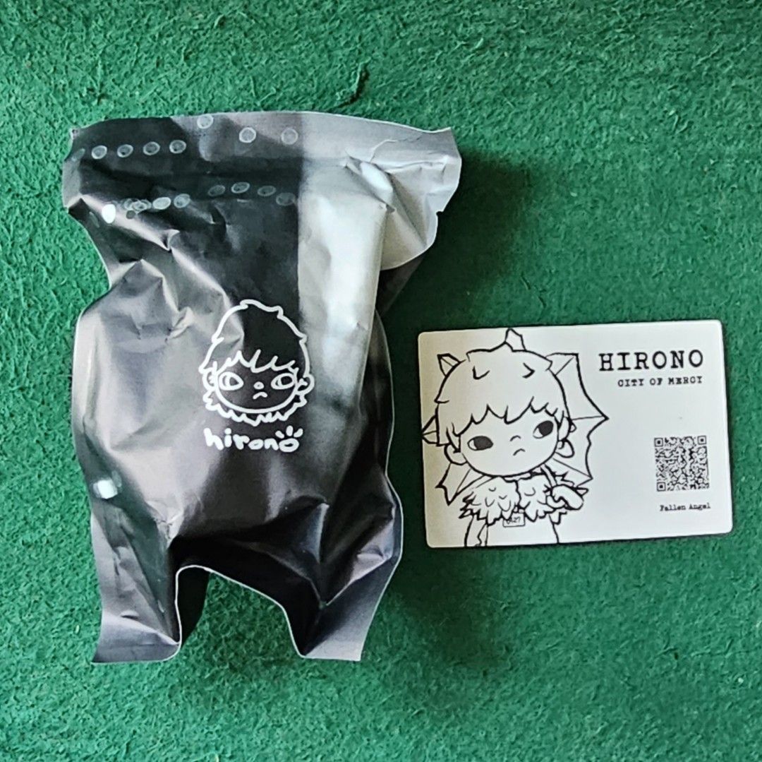 POPMART Hirono Fallen Angel, Hobbies & Toys, Toys & Games on Carousell