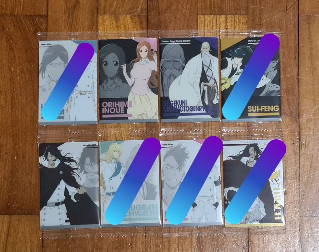 WTT Bleach Thousand Year Blood War TYBW Wafer Cards, Hobbies & Toys ...