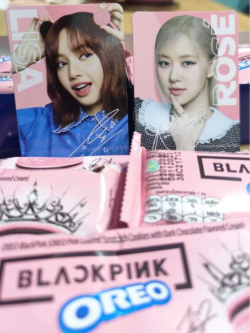 [WTT] Oreo x Blackpink Photocards, Hobbies & Toys, Memorabilia & Collectibles, K-Wave on Carousell