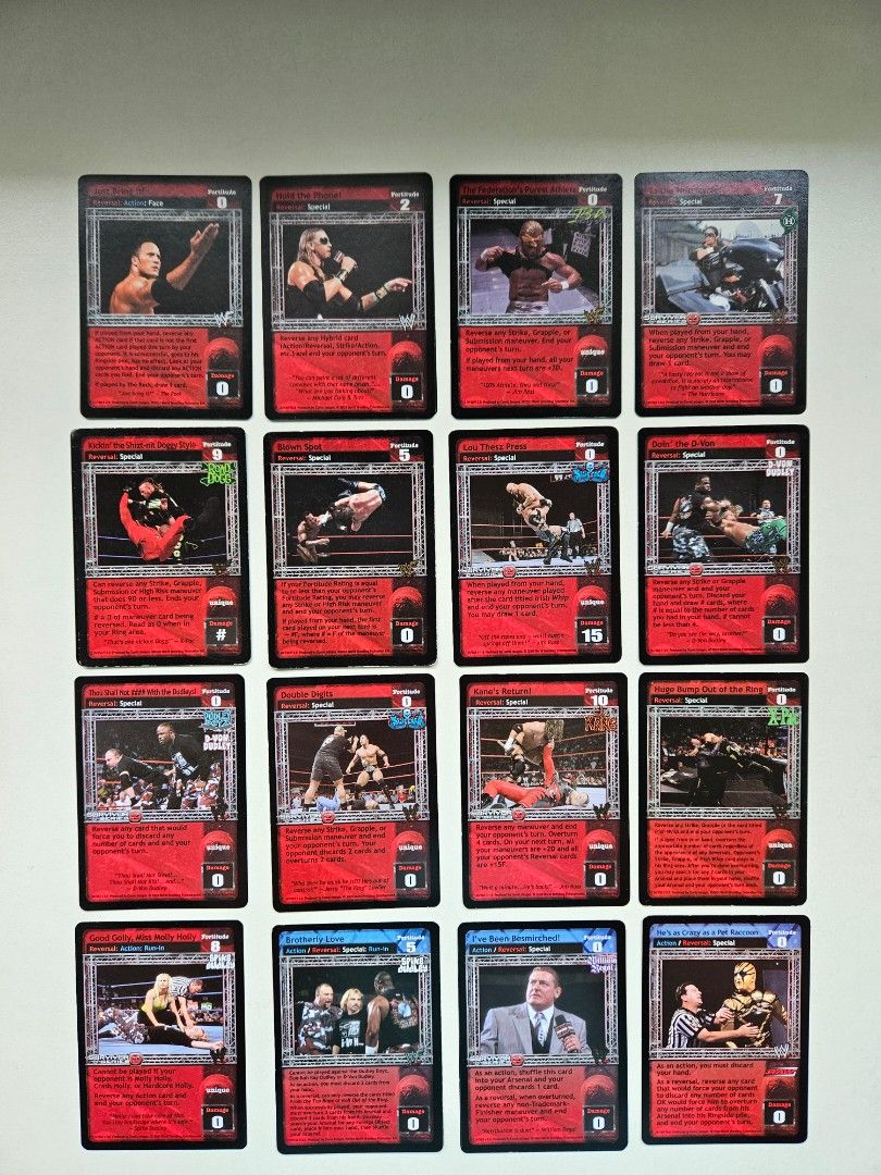 WWF cards, Hobbies & Toys, Toys & Games on Carousell