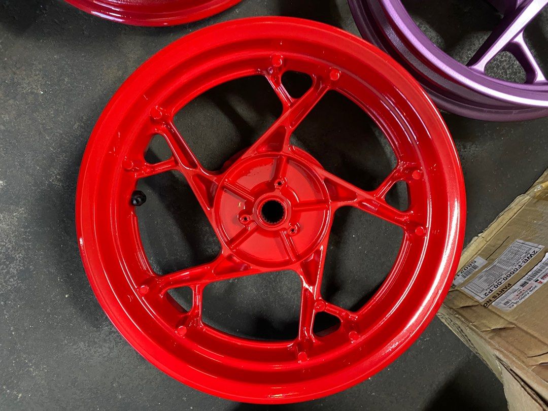 XMAX RIMS REPAINT READY TO SWAP!, Motorcycles, Motorcycle Accessories ...