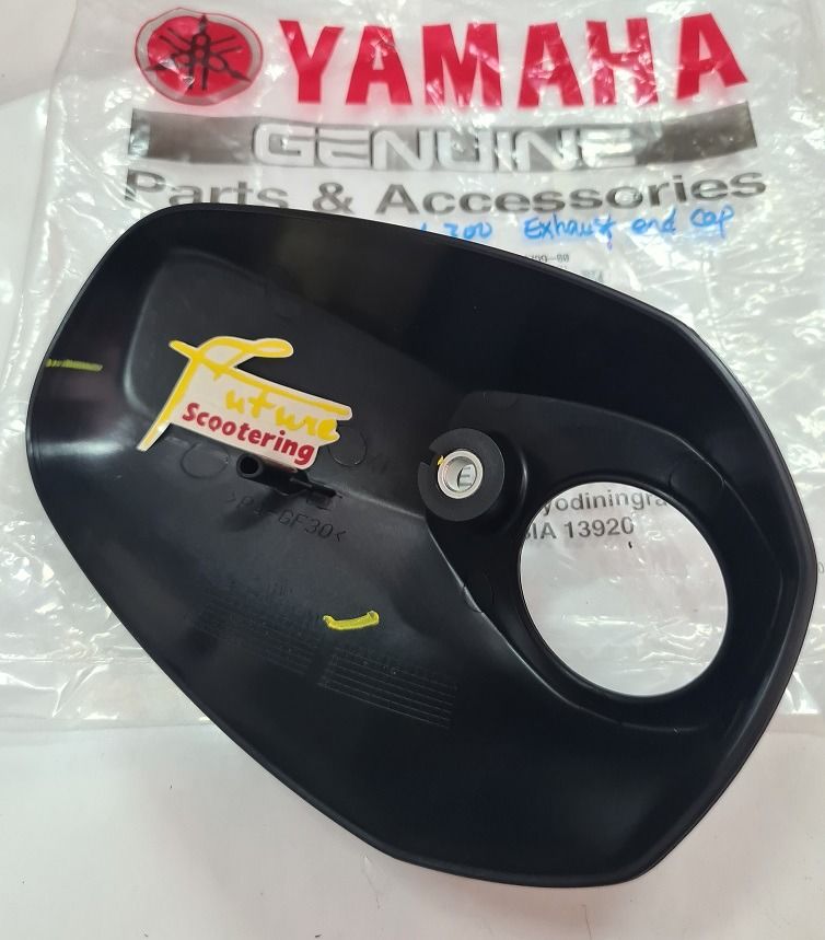 Yamaha XMAX 300 Exhaust Protector and End Cap (Genuine Yamaha Spare ...