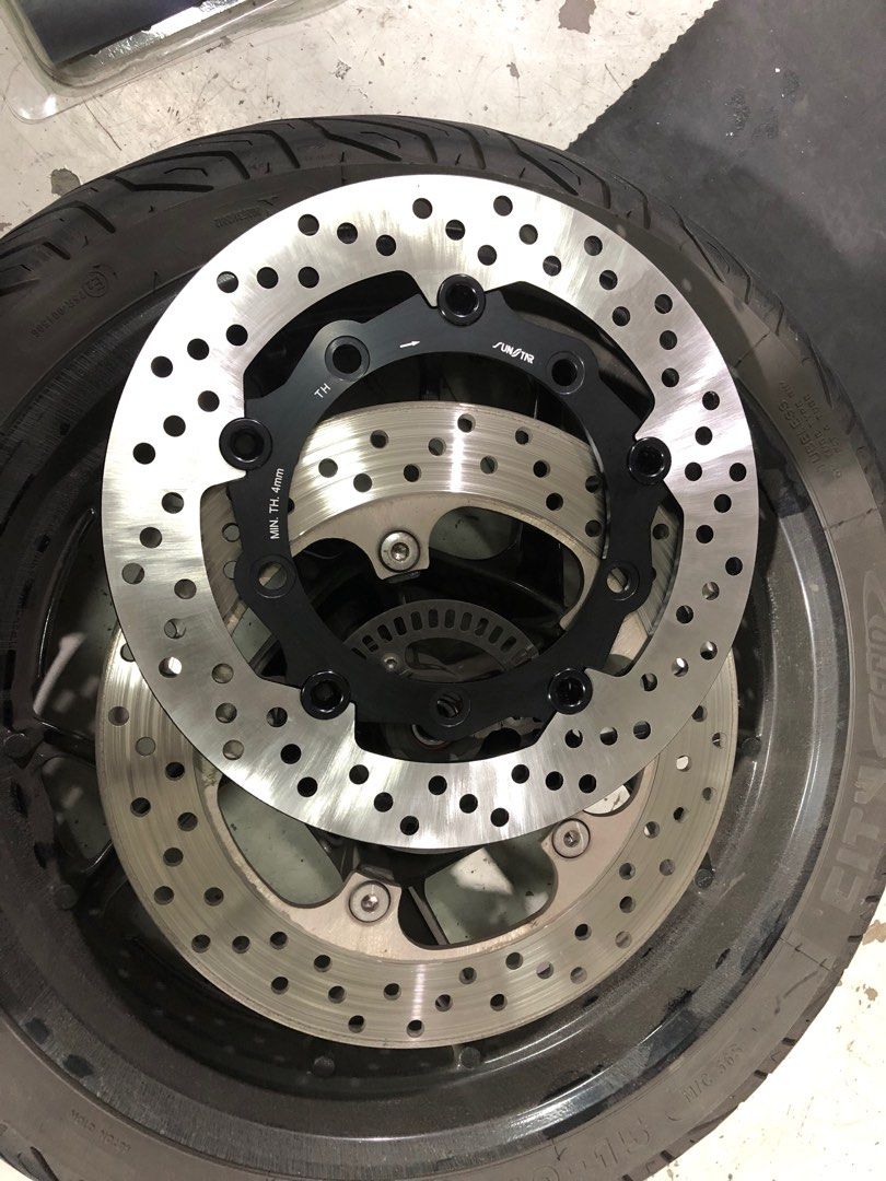 Yamaha Xmax 300 Sunstar Floating Rotors, Motorcycles, Motorcycle ...