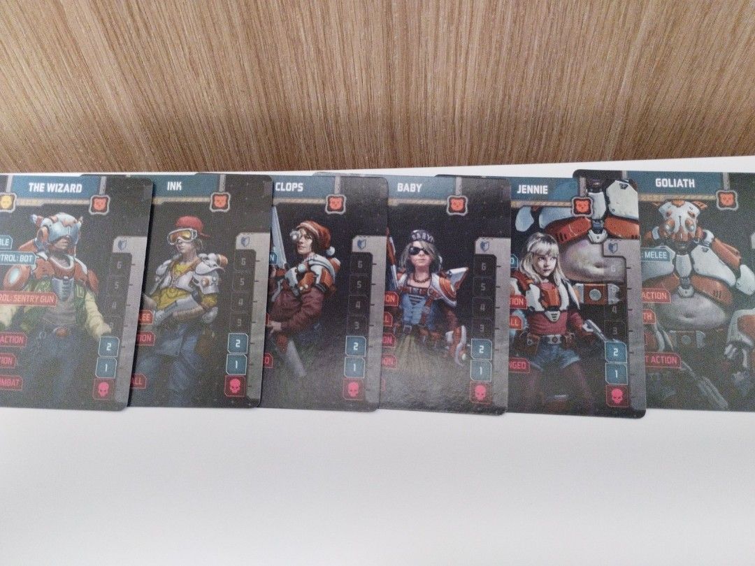 Zombicide Invaders Orphans Gang Survivor Pack (no box), Hobbies & Toys ...