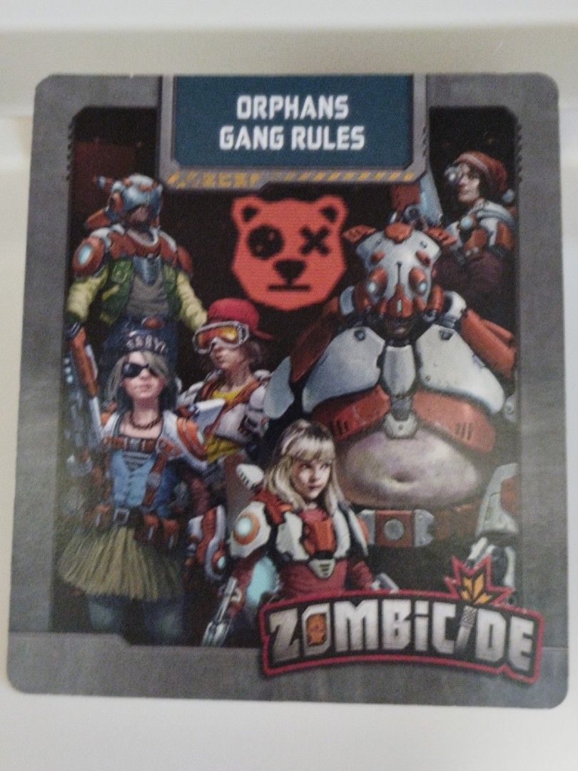 Zombicide Invaders Orphans Gang Survivor Pack (no box), Hobbies & Toys ...