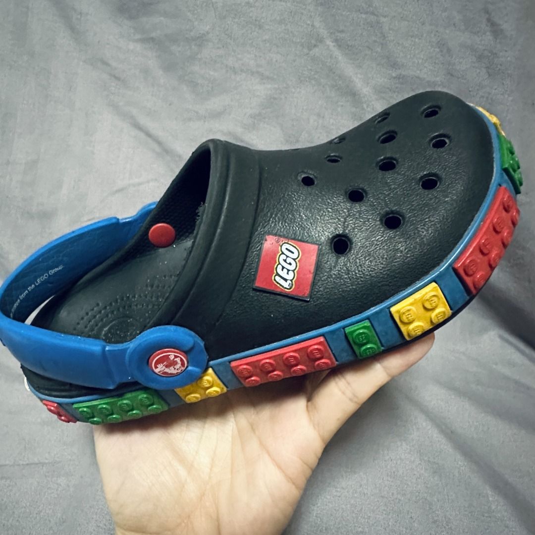 100%AUTHENTIC CROCS LEGO FOR KIDS, Babies & Kids, Babies & Kids Fashion ...