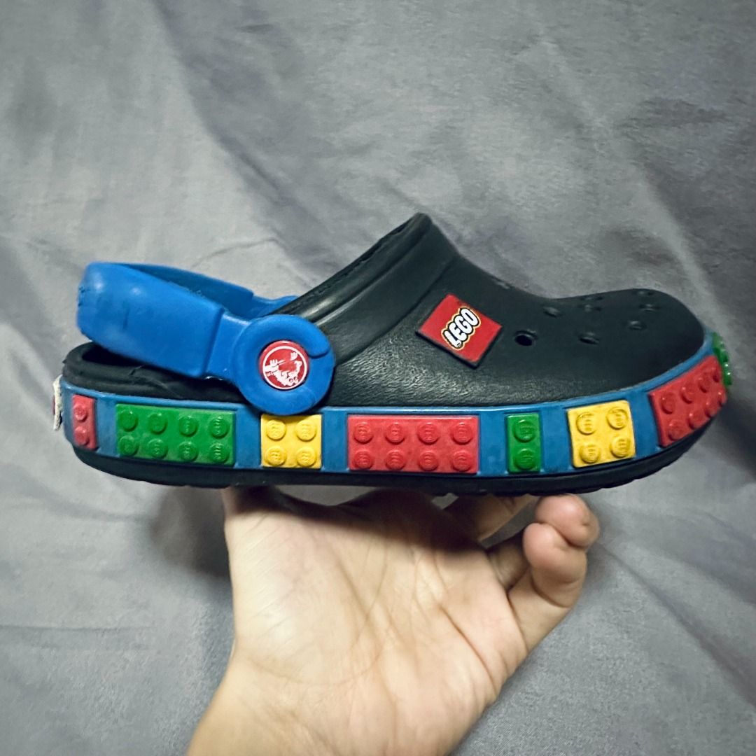 100%AUTHENTIC CROCS LEGO FOR KIDS, Babies & Kids, Babies & Kids Fashion ...