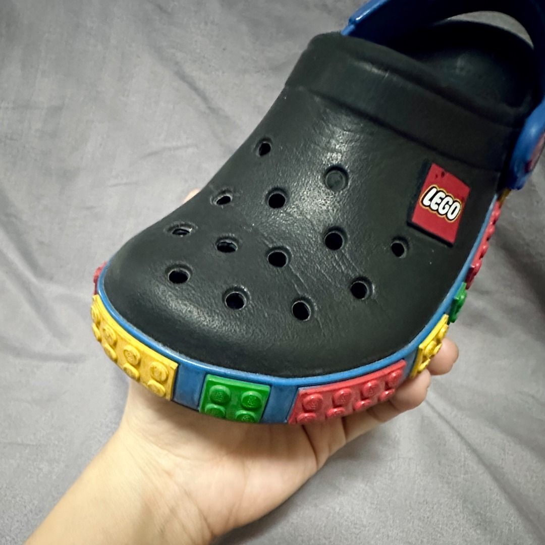 100%AUTHENTIC CROCS LEGO FOR KIDS, Babies & Kids, Babies & Kids Fashion ...