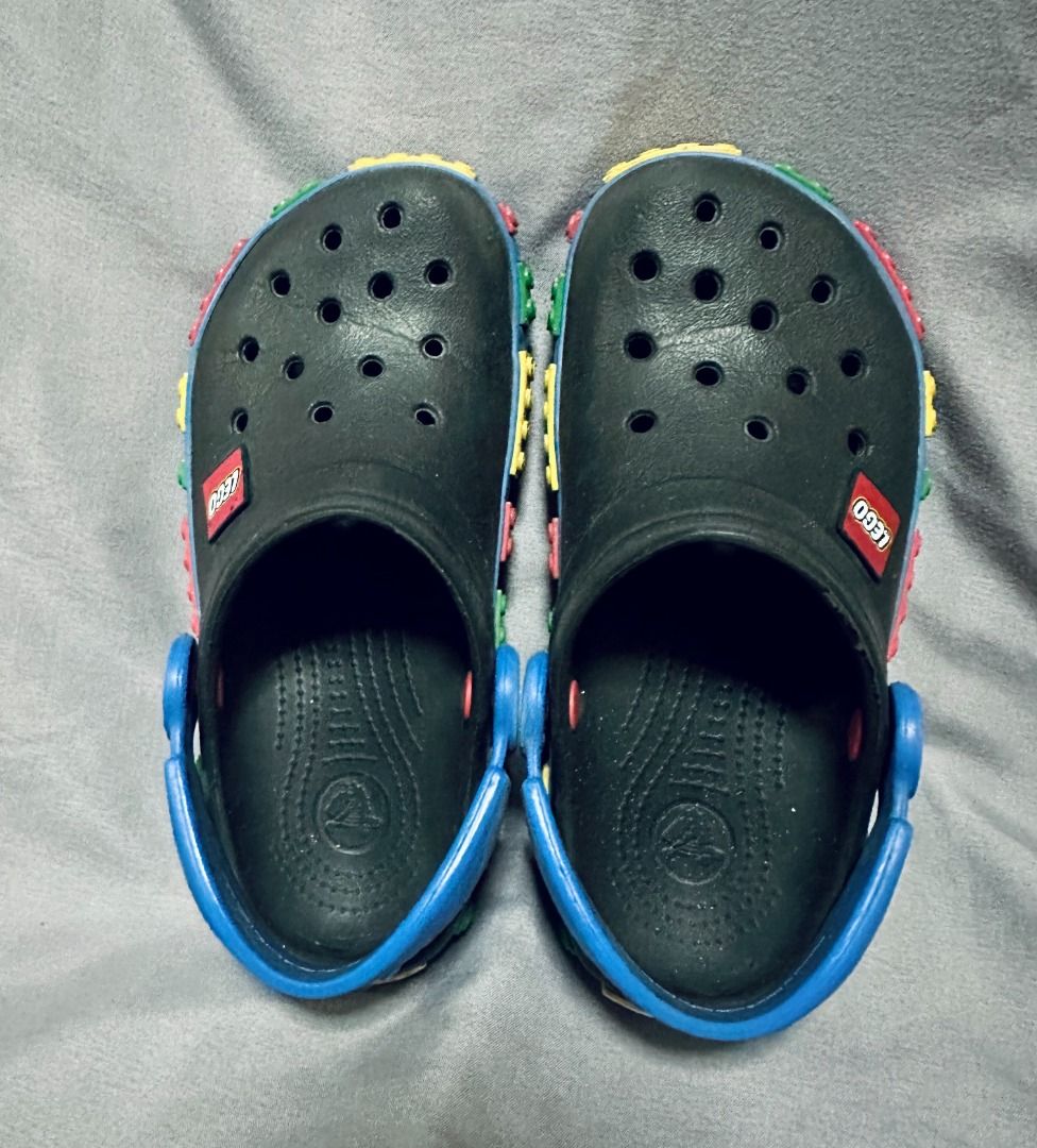 100%AUTHENTIC CROCS LEGO FOR KIDS, Babies & Kids, Babies & Kids Fashion ...
