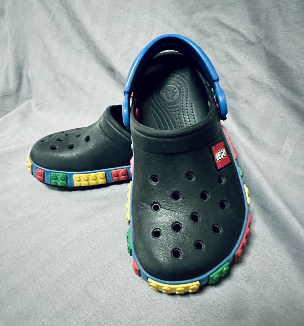 100%AUTHENTIC CROCS LEGO FOR KIDS, Babies & Kids, Babies & Kids Fashion ...