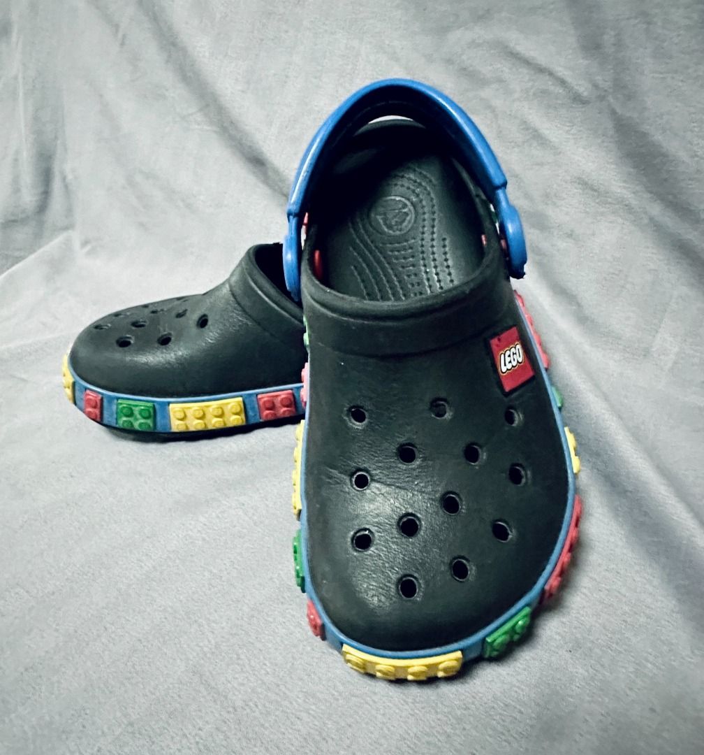 100%AUTHENTIC CROCS LEGO FOR KIDS, Babies & Kids, Babies & Kids Fashion ...