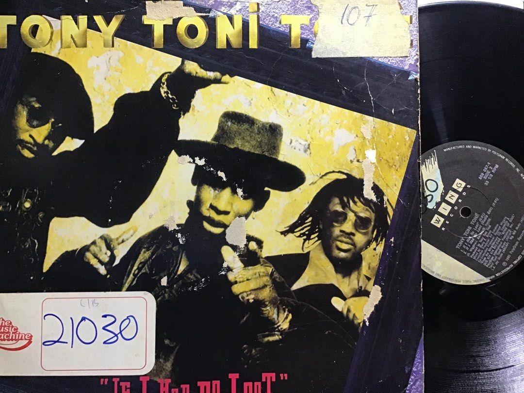 12 INCH Tony Toni Tone - If I Had No Loot OOP 12” VINYL RECORD Anubis ...