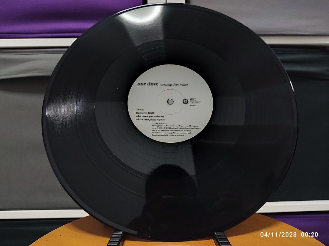 12" Vinyl Record Album: One Dove - Morning Dove White, Hobbies & Toys ...