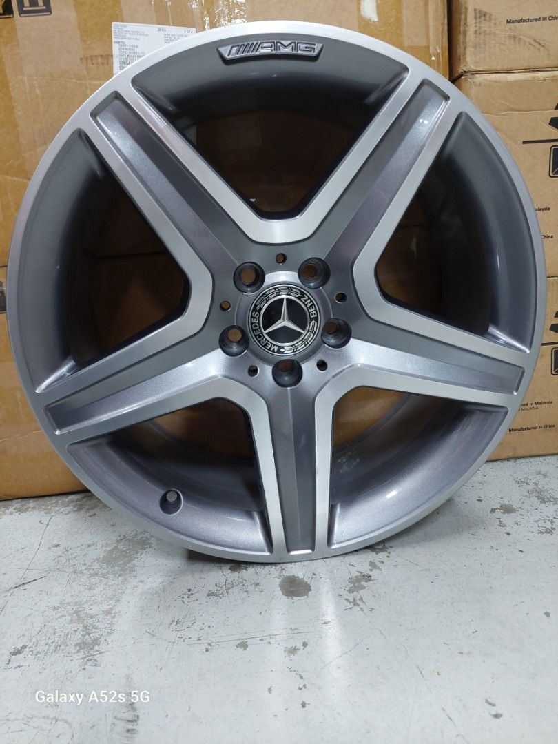 19" Meredes Original AMG wheel" 5X112pcd, Car Accessories, Tyres & Rims ...