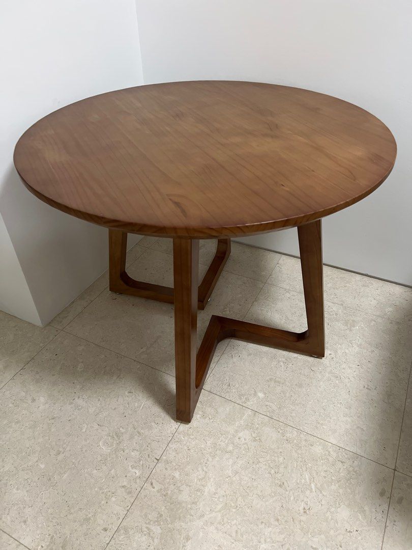 1 Nordic Table and 2 Chair Set , Furniture & Home Living, Furniture ...