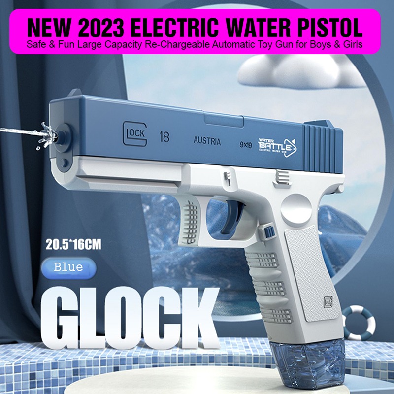 SOLD OUT! 2023 Kids Children Toy Electric Water Gun Large-capacity ...