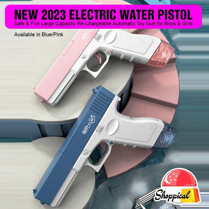 SOLD OUT! 2023 Kids Children Toy Electric Water Gun Large-capacity ...