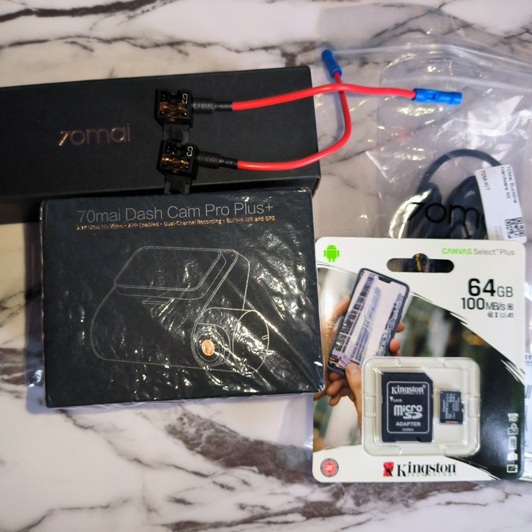 (Repost) 70mai A500s Pro Plus Dashcam + RC06 Rear Cam + 24Hours ...