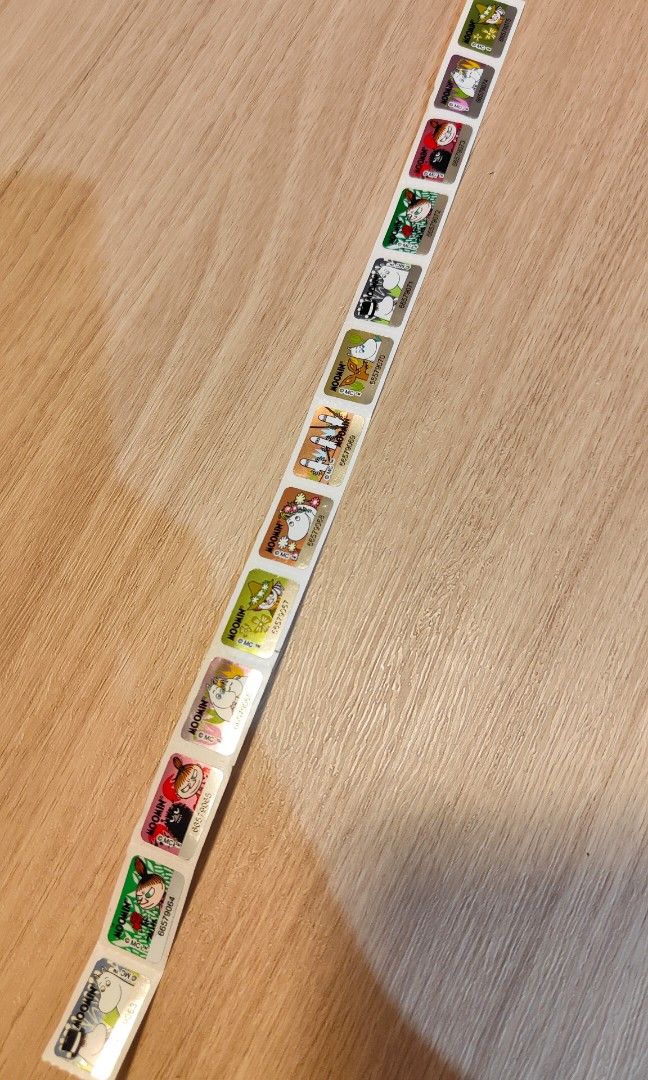 7-Eleven Moomin stickers, Tickets & Vouchers, Vouchers on Carousell