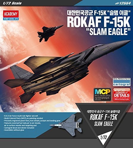Academy F-15K 1:72 Scale Plastic Model Kit, Hobbies & Toys, Toys ...
