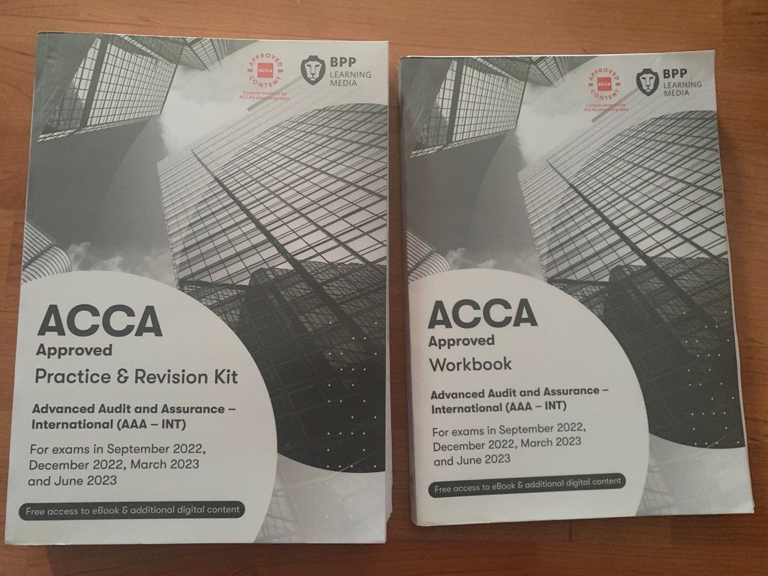 ACCA ADVANCED AUDIT AND ASSURANCE UNTIL JUNE 2023, Hobbies & Toys ...