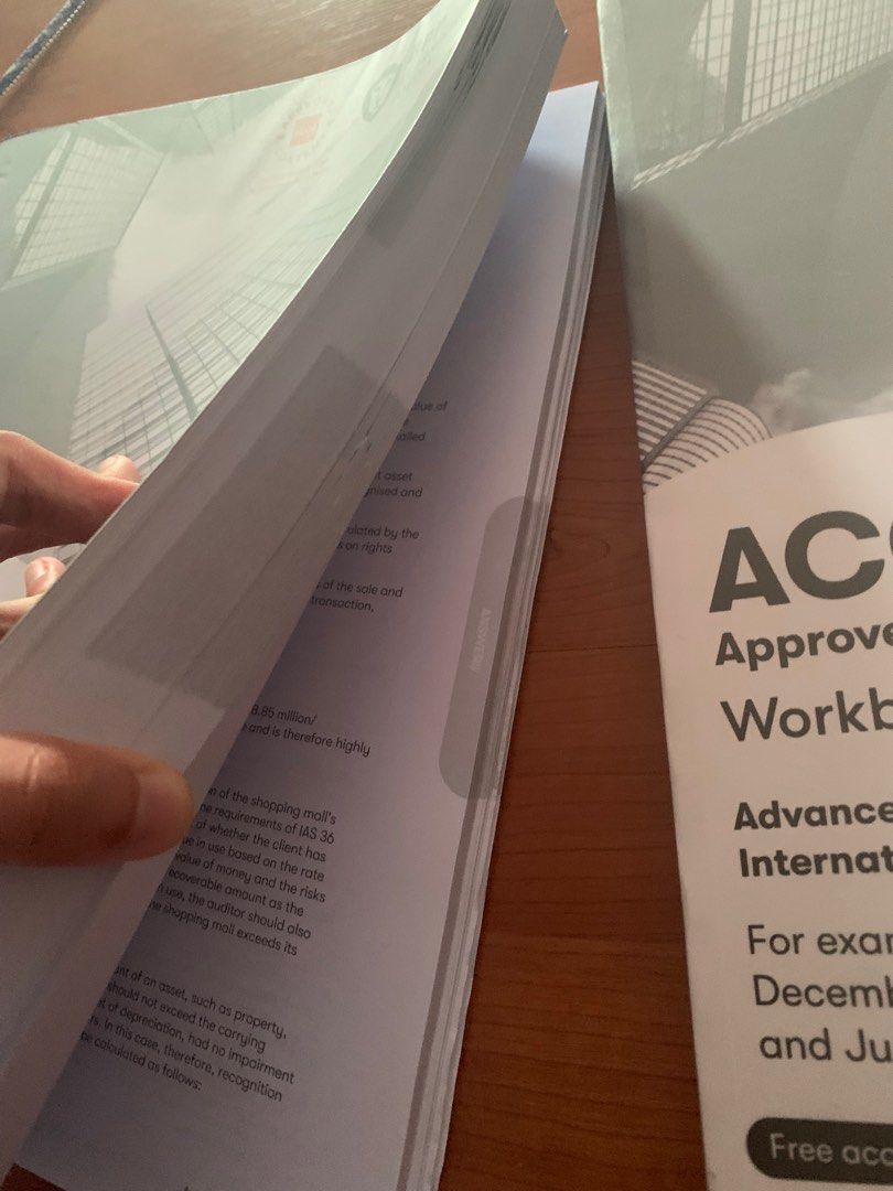 ACCA ADVANCED AUDIT AND ASSURANCE UNTIL JUNE 2023, Hobbies & Toys ...