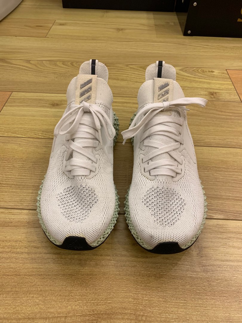 Adidas Alpha Edge 4D Reflective White on Carousell