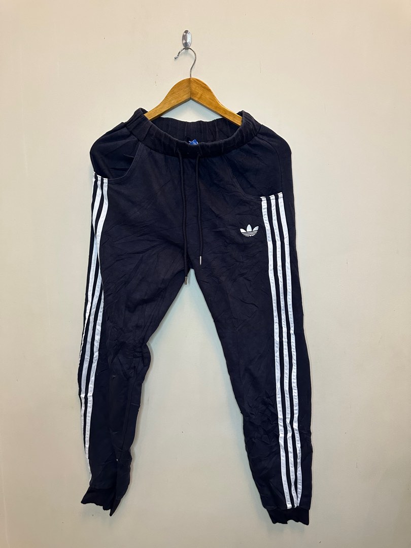 ADIDAS THREE LINES, Men's Fashion, Bottoms, Joggers on Carousell
