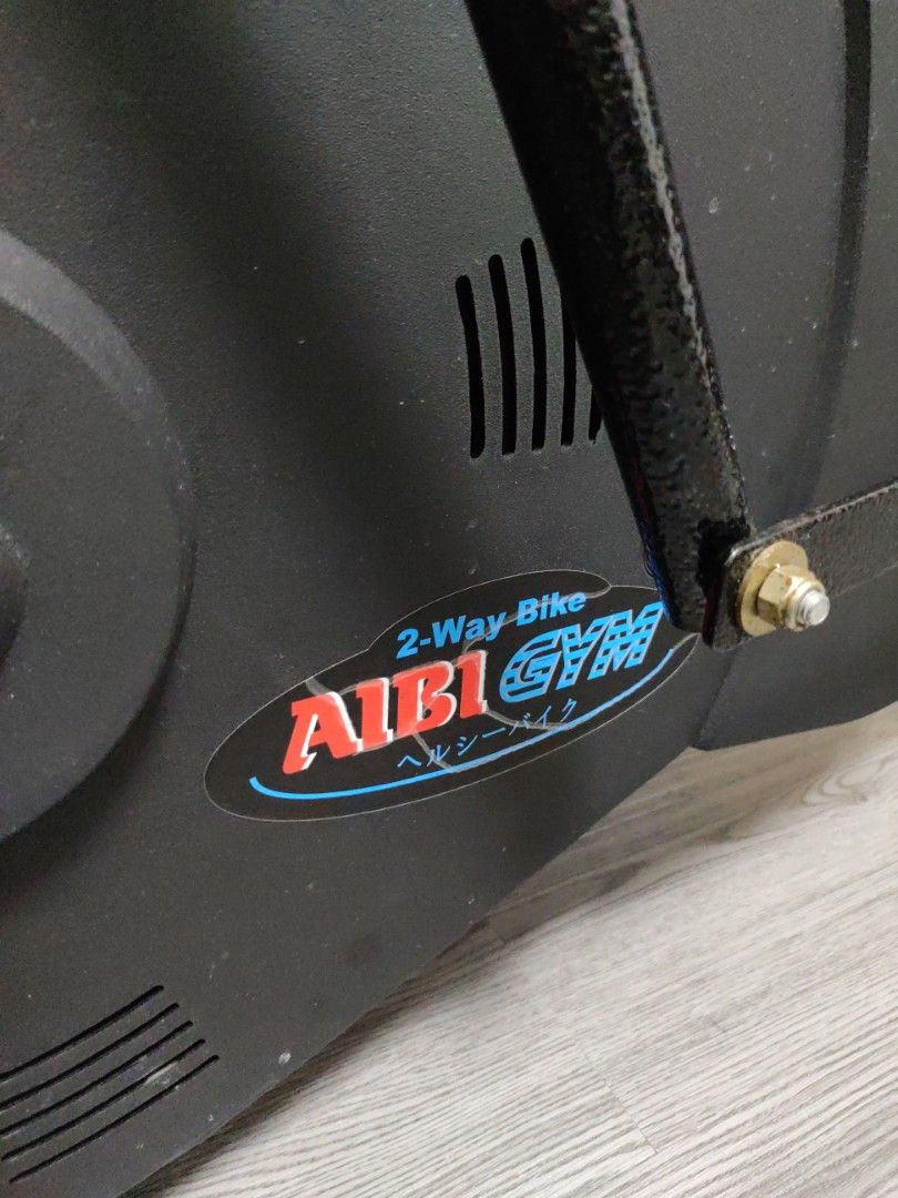 Aibi 2 way bike, Sports Equipment, Exercise & Fitness, Cardio & Fitness ...