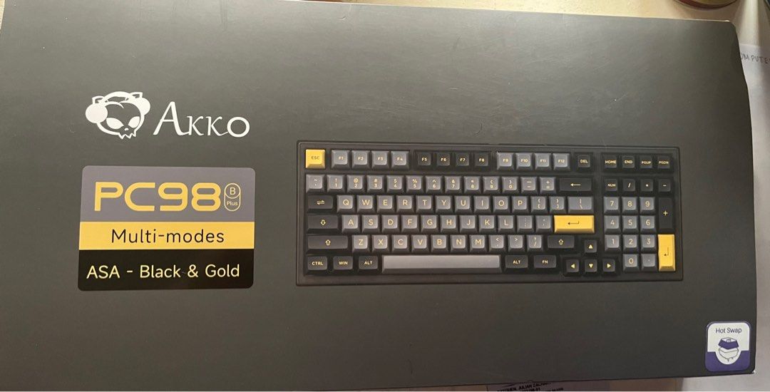 AKKO PC98bplus Hot Swappable Mechanical Keyboard (CS Crystal Switches ...