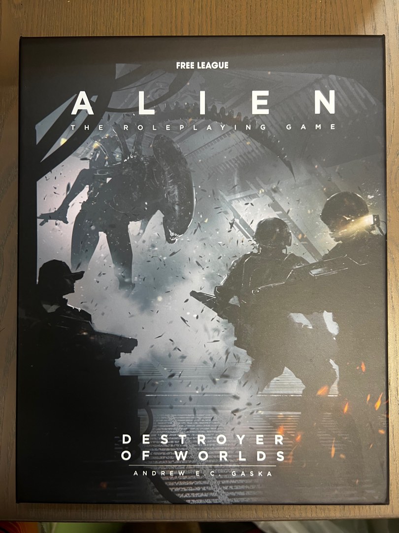 Alien - Destroyer of the Worlds (RPG), Hobbies & Toys, Toys & Games on ...