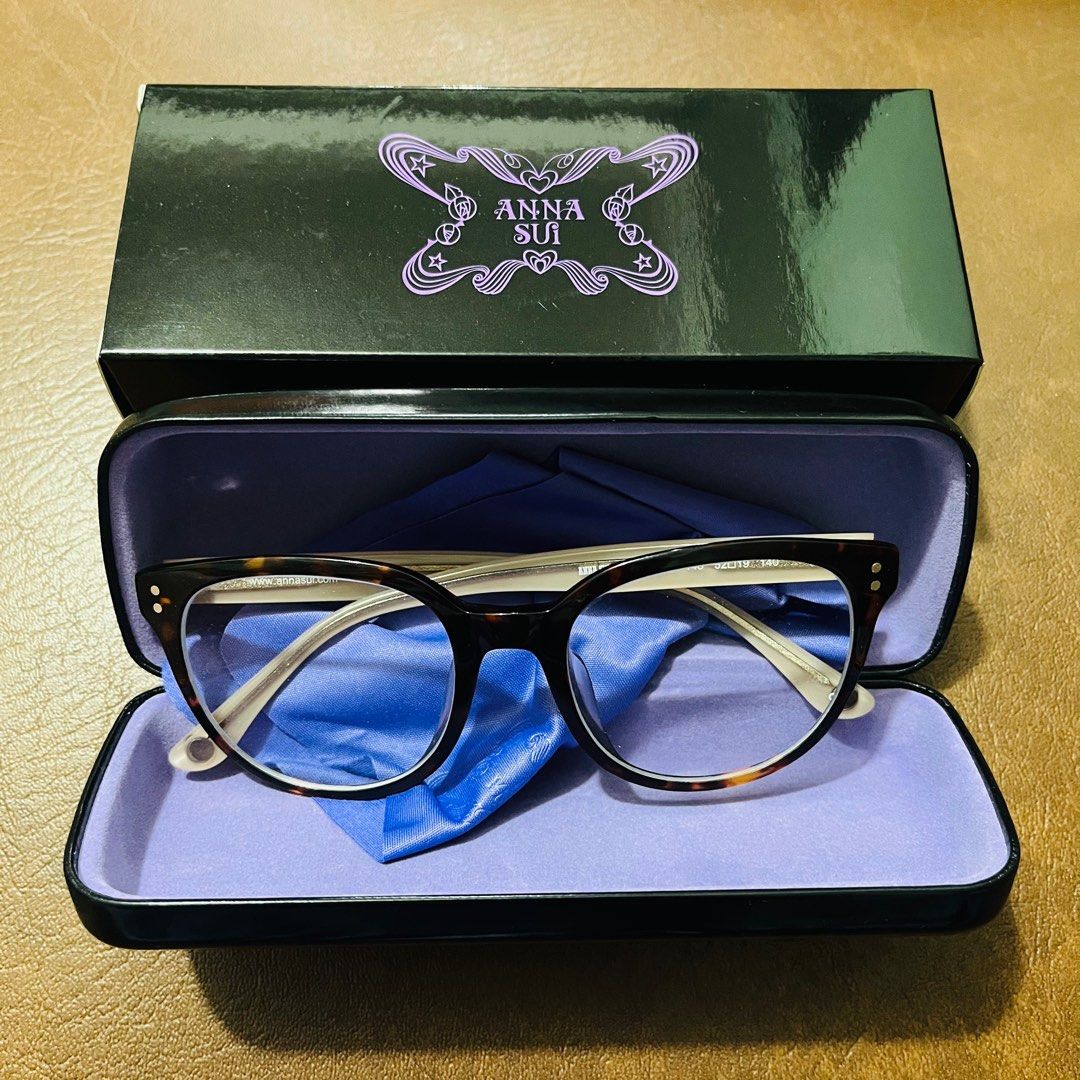 Anna Sui Eyeglasses frame eye wear, Women's Fashion, Watches ...
