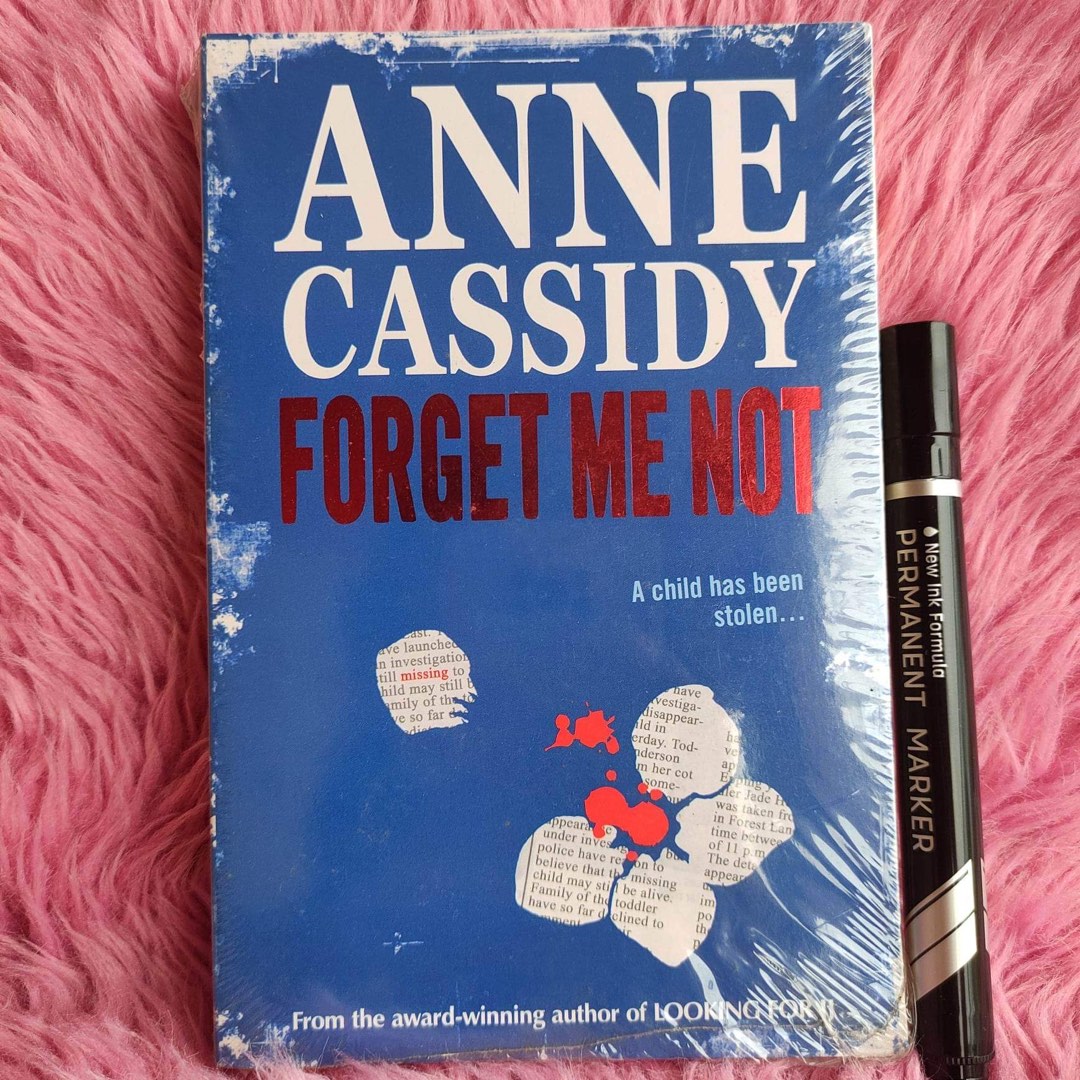 Anne Cassidy Books Forget Me Not on Carousell