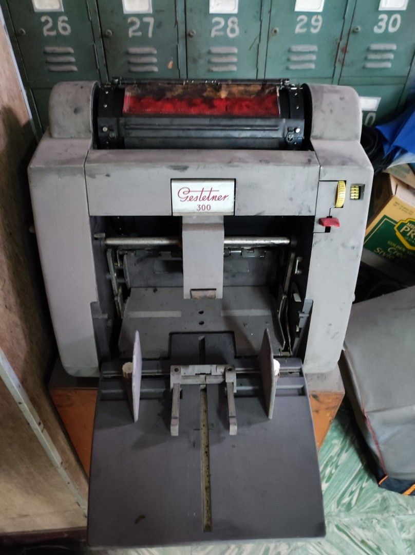 Vintage/Antique Gestetner 300, Computers & Tech, Printers, Scanners ...