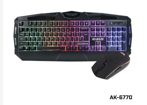 Armaggeddon Kalashnikov AK6770 Gaming Membrane Keyboard and Gaming ...