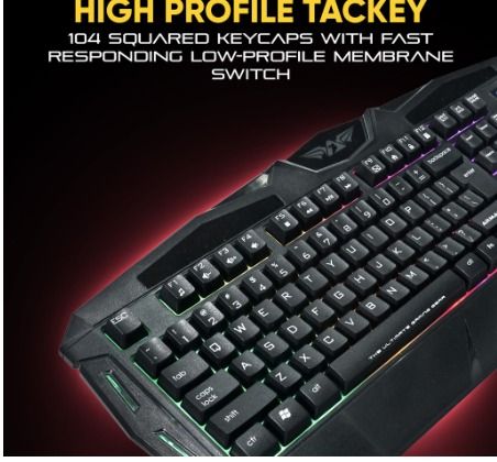 Armaggeddon Kalashnikov AK6770 Gaming Membrane Keyboard and Gaming ...