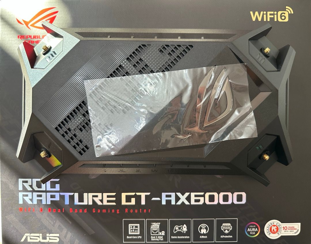 Asus Rog Rapture Gt Ax Computers Tech Parts Accessories Networking On Carousell
