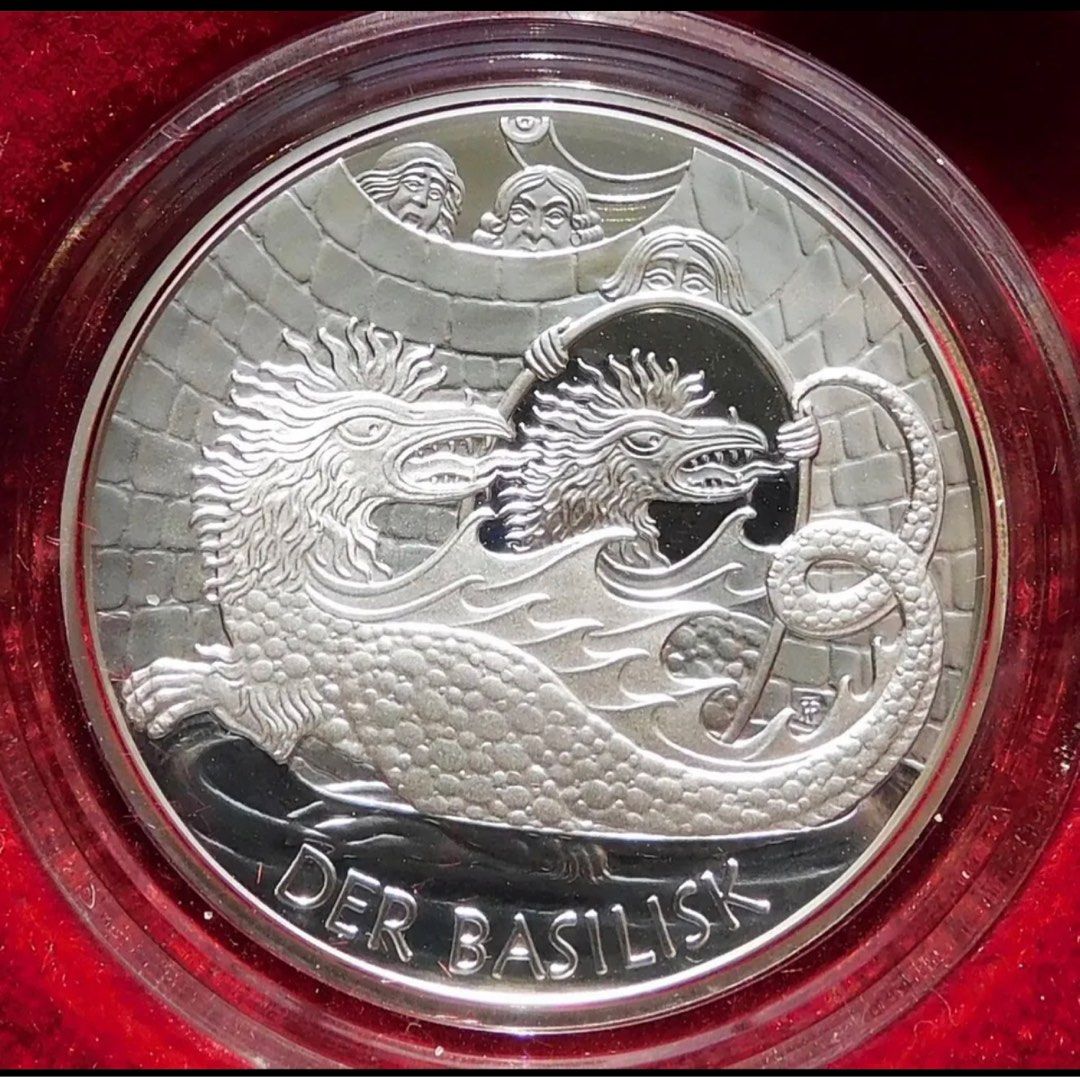 Austria 10 euro 2009 "Basilisk of Vienna" Silver Proof # ...