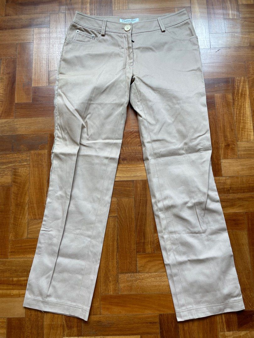 Authentic Christian Dior Pants, Women's Fashion, Bottoms, Jeans ...