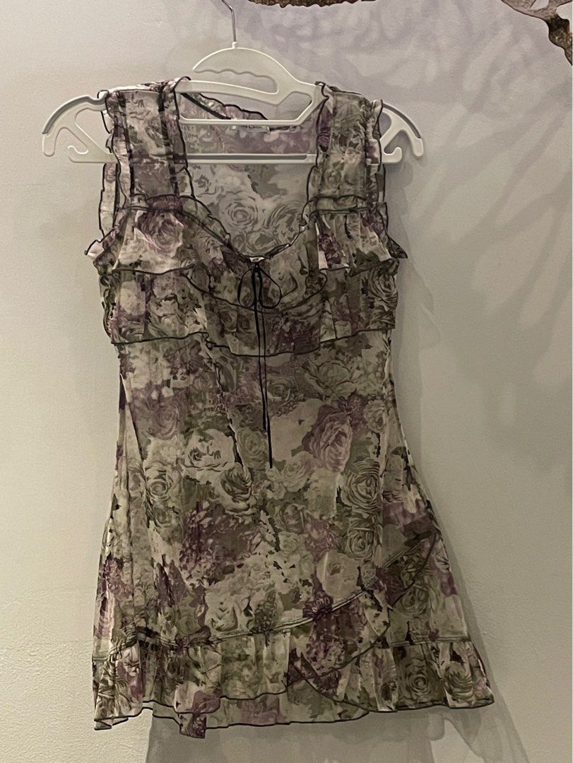 Authentic French Rosa Cheri fairy top y2k, Women's Fashion, Tops ...