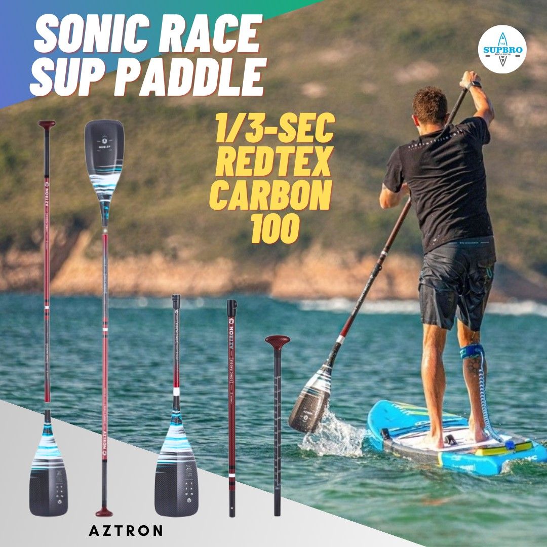 Aztron 2022 全新 Sonic Carbon 100 全碳纖槳 直立板 獨木舟 sup paddle, 運動產品, 運動與體育, 運動與體育 - 水上活動 - Carousell