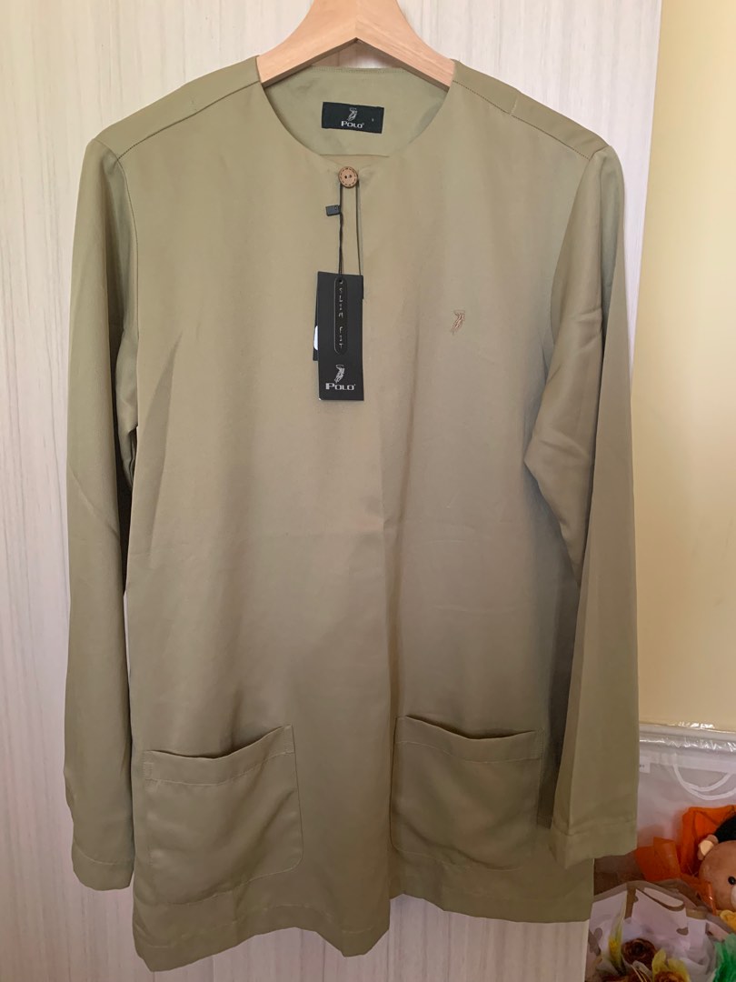 Baju Melayu POLO, Men's Fashion, Muslim Wear, Baju Melayu on Carousell