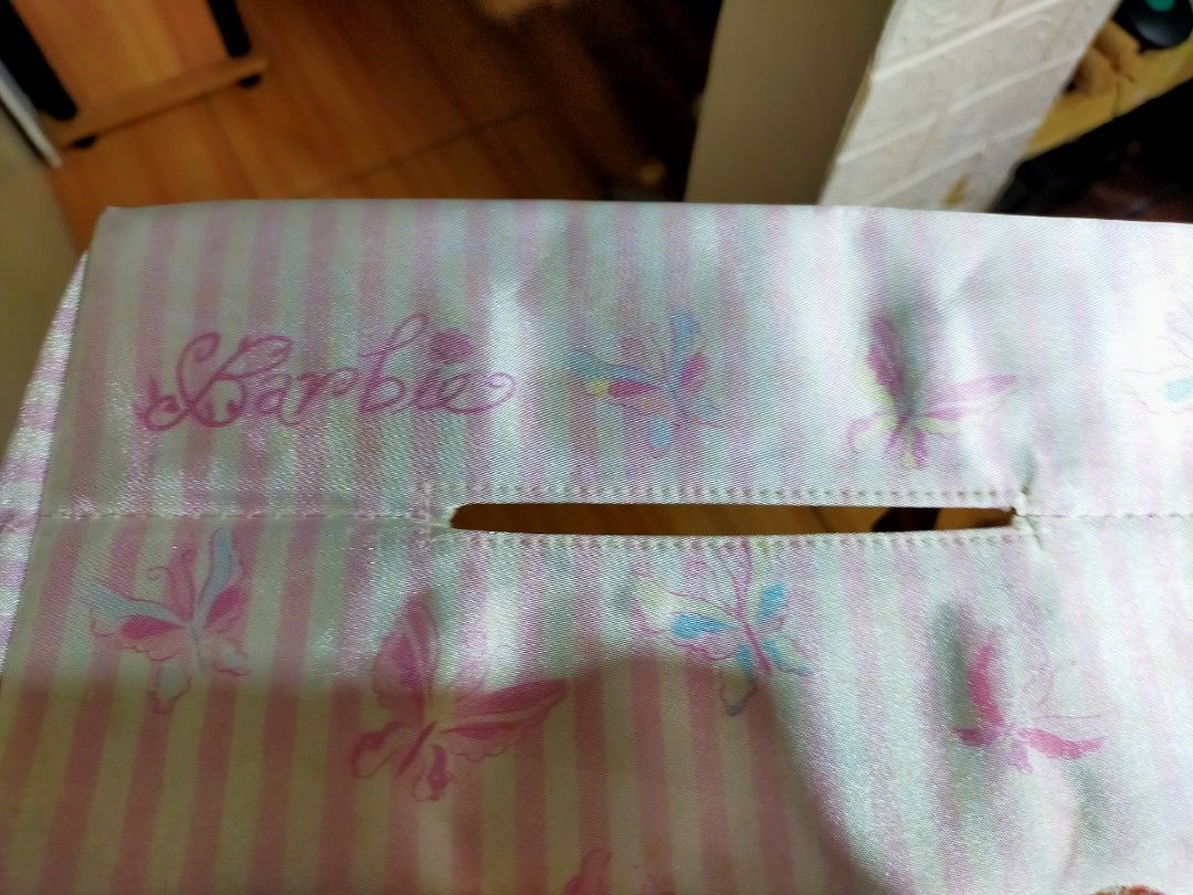 Barbie tissue box holder/cover on Carousell