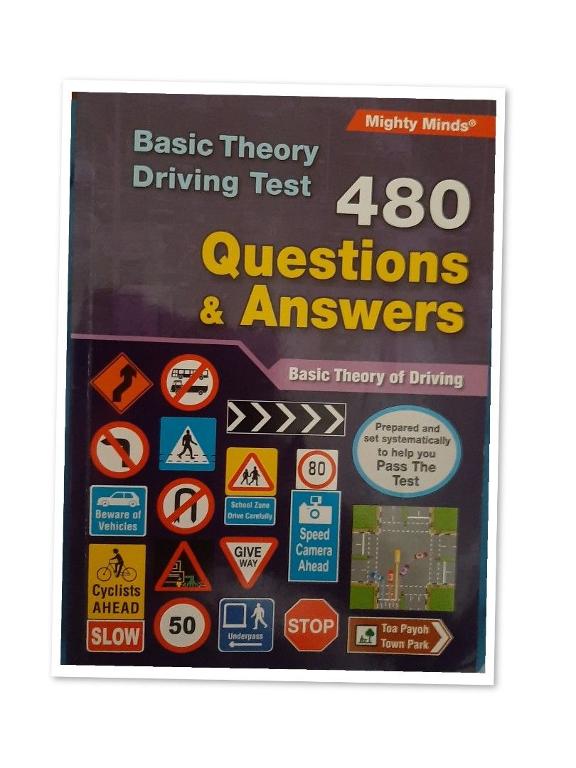 Basic Theory Driving Test 480 Questions & Answers, Hobbies & Toys ...