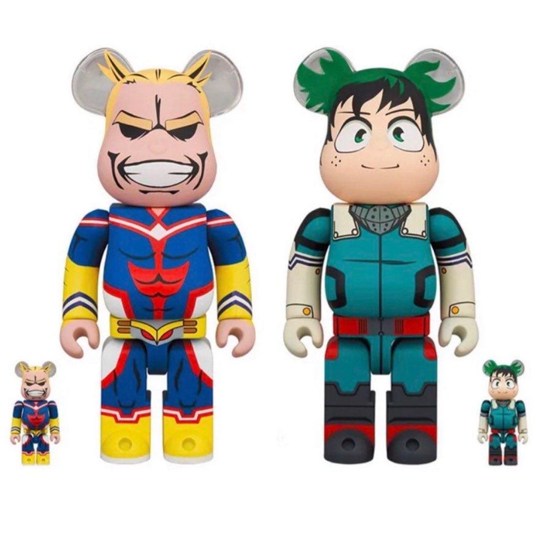 Bearbrick MHA 400% & 100% set, Hobbies & Toys, Toys & Games on Carousell