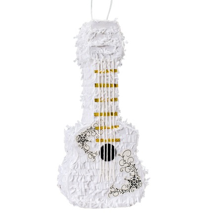 Beautiful Guitar Pinata (40cm x 17cm x 9cm) (Comes With Free Stick ...