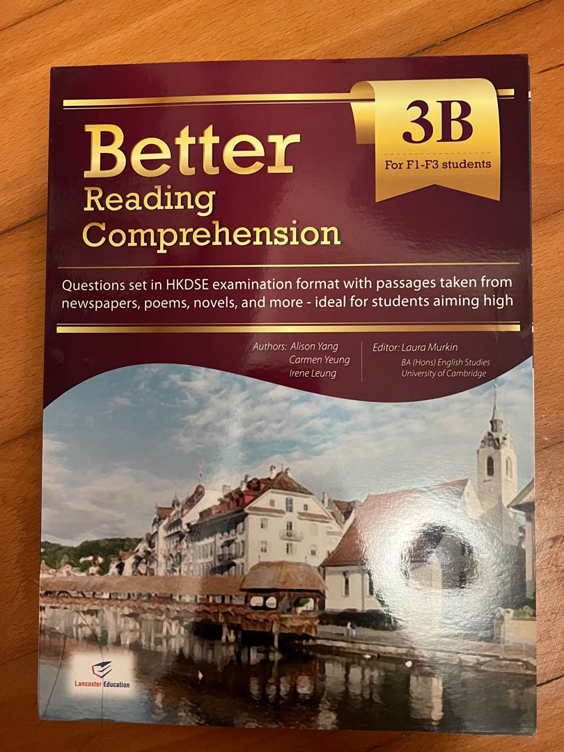 Better Reading Comprehension 3B, 興趣及遊戲, 書本 & 文具, 書本及雜誌 - 補充練習 - Carousell