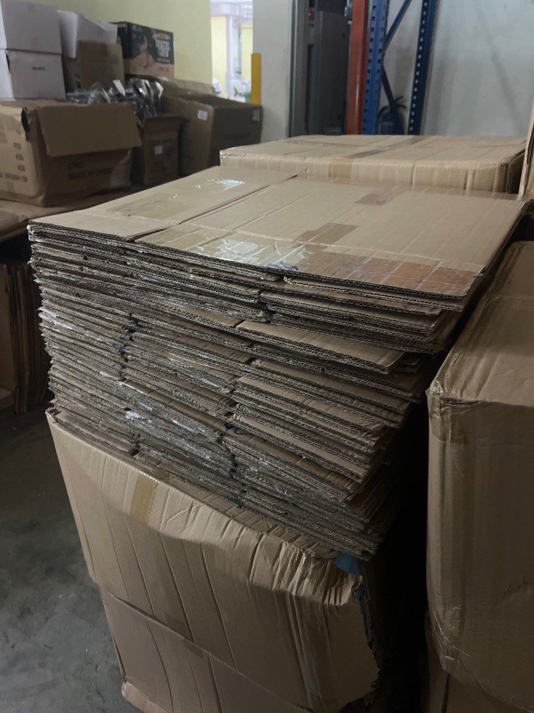 Big big carton boxes, Furniture & Home Living, Home Improvement ...