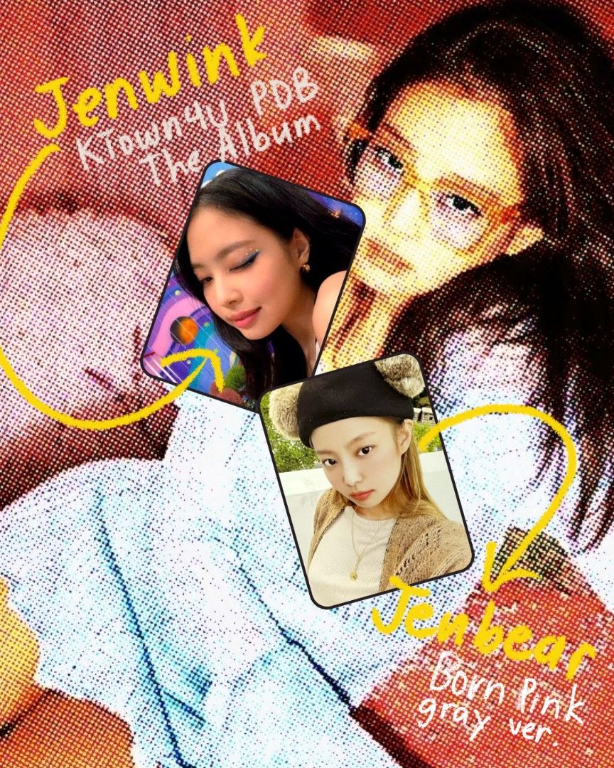 BLACKPINK Jennie Photocard Set, Hobbies & Toys, Memorabilia ...