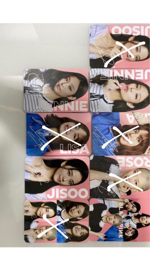 Blackpink Oreo Cards (Full Set), Hobbies & Toys, Memorabilia ...